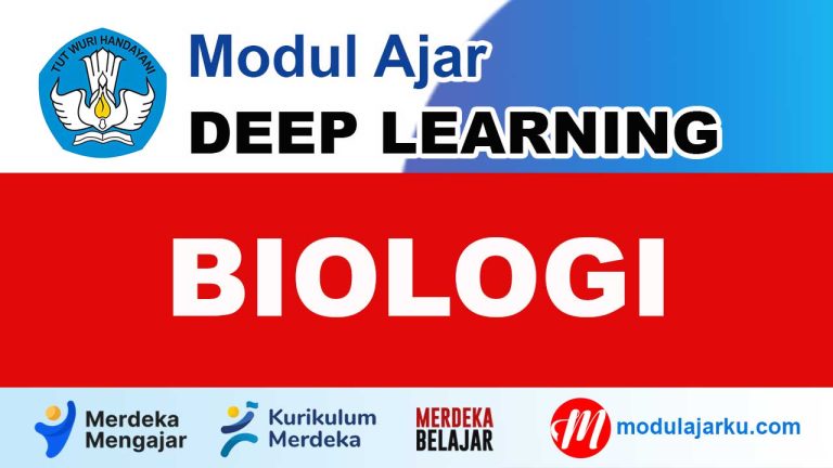 Modul Ajar Biologi Deep Learning Kurikulum Merdeka Untuk Pembelajaran ...