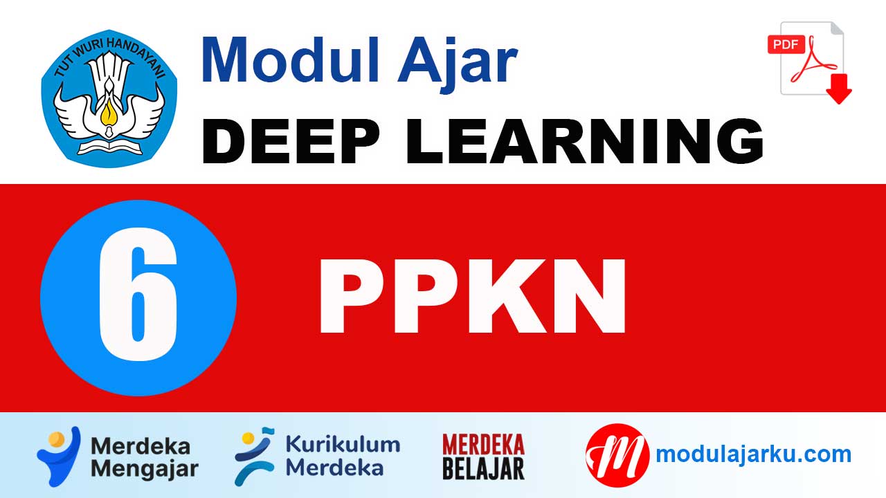 Modul Ajar Deep Learning PPKN Kelas 6 SD/MI | Modul Ajarku