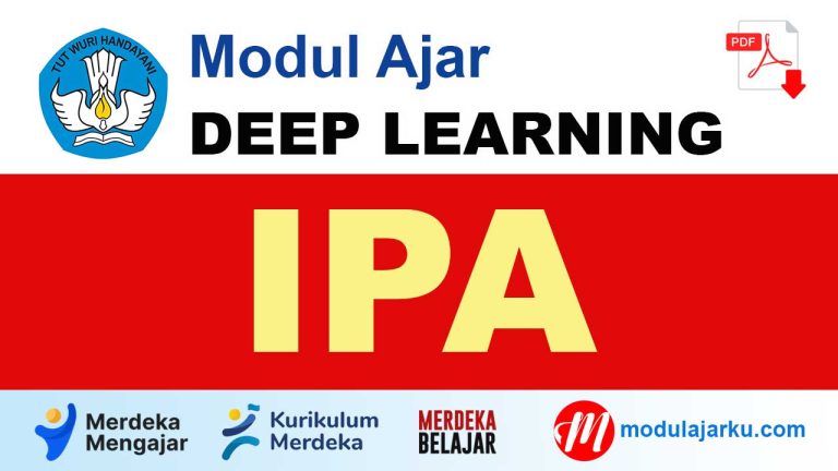 Modul Ajar Deep Learning IPA SMP/MTs Sesuai CP 2025/2026 | Modul Ajarku