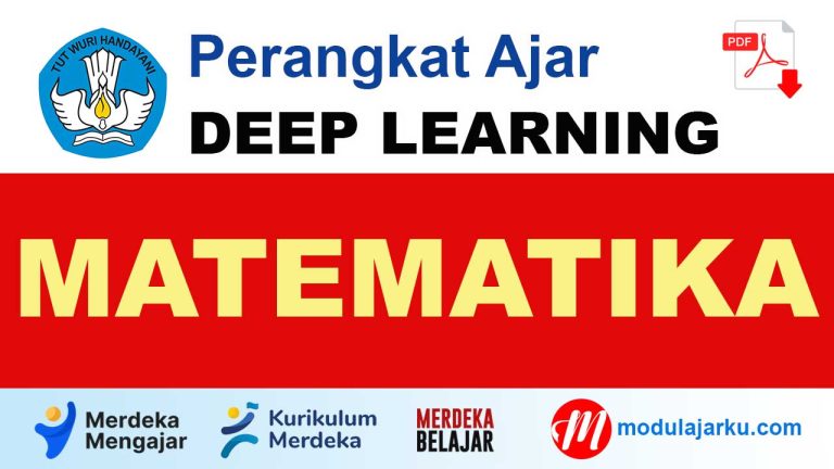 Perangkat Ajar Deep Learning Matematika Semua Kelas Kurikulum Merdeka ...